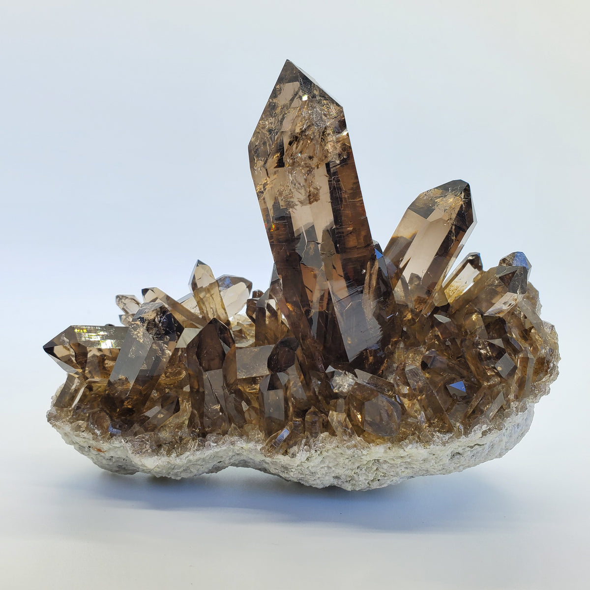 Smoky Quartz Crystal Cluster - Swiss Mineral Specimen For Sale – Misty Mountain Merchants